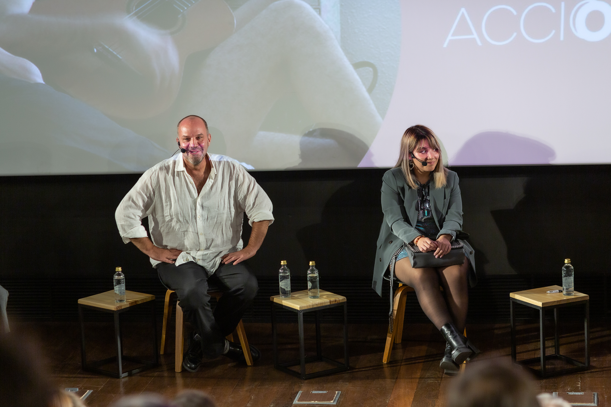 Christopher Geitz y Julia Rebato, en la Academia » Academia de cine